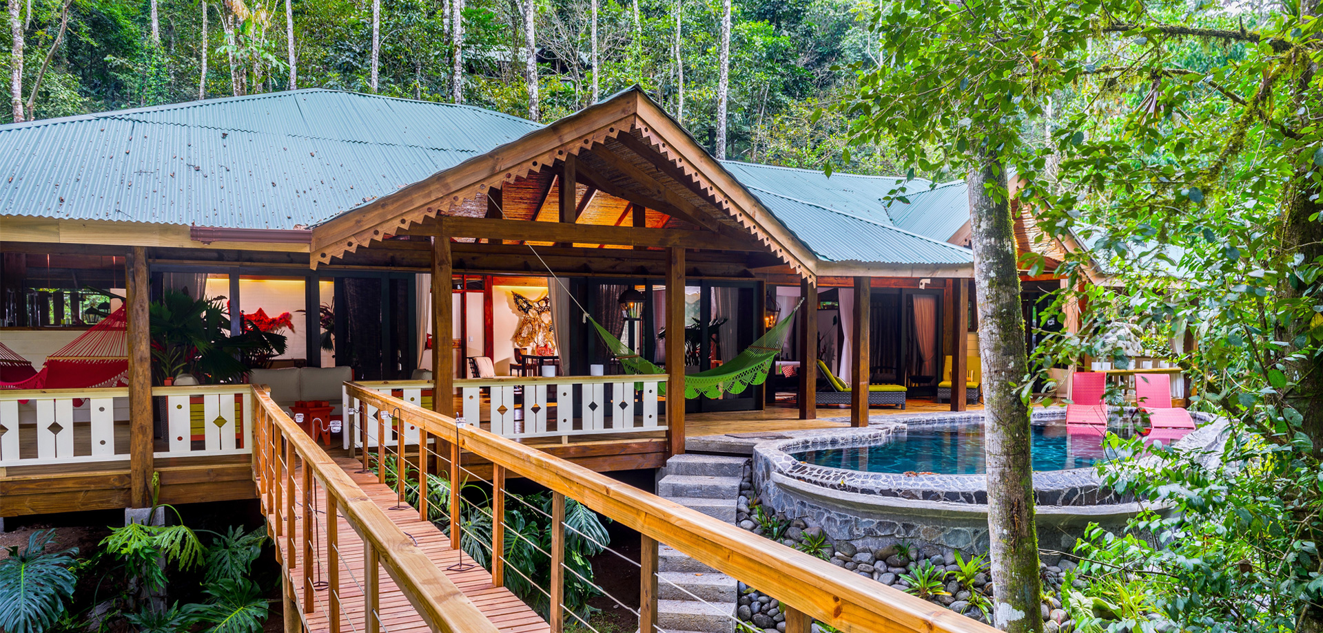Accomodations in Pacuare Lodge, Costa Rica